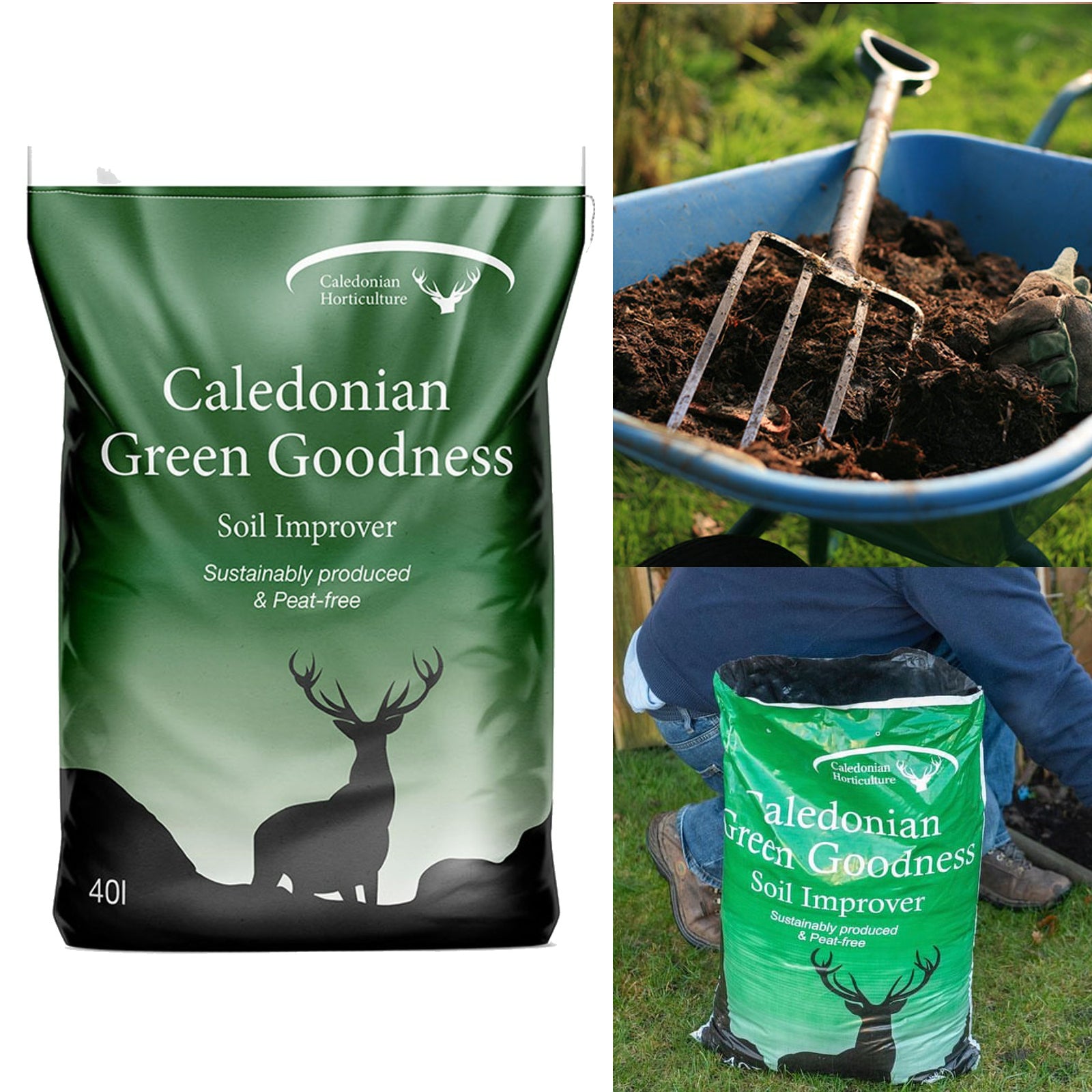 'Green Goodness' Peat Free Compost (40L Bag) – Carbeth Plants